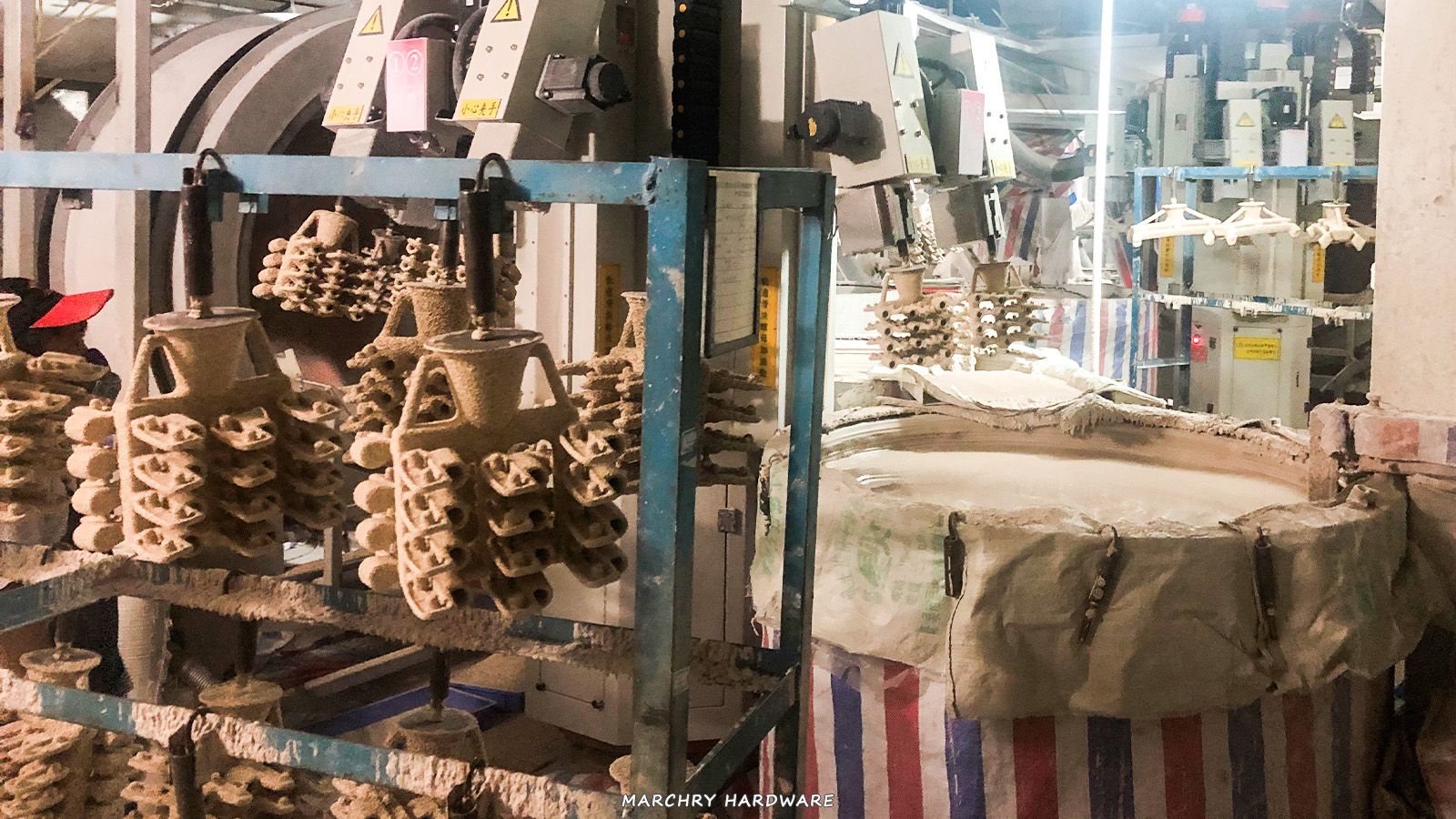 The Production Process of Stainless Steel Precision Cast Door Handles ...