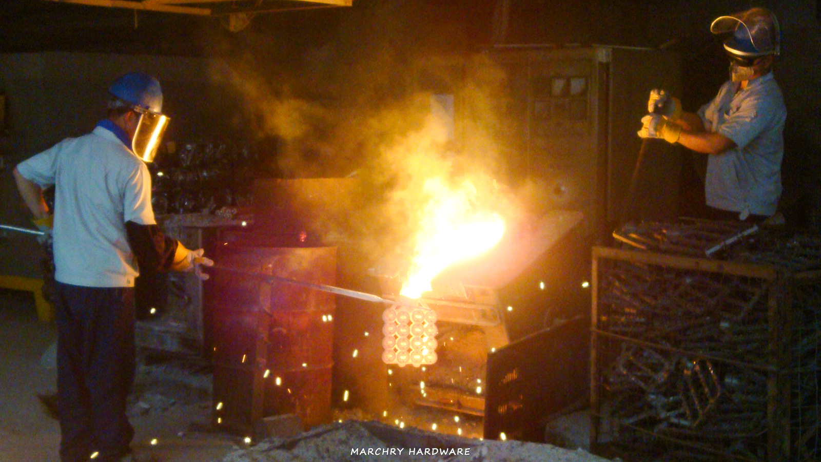 The Production Process of Stainless Steel Precision Cast Door Handles ...